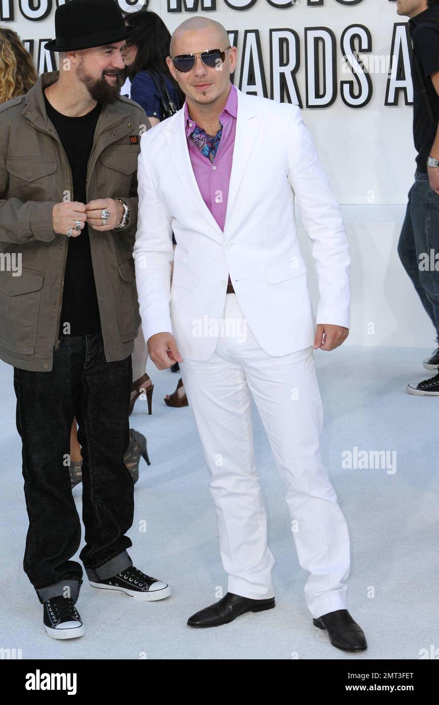 Rapper Pitbull (Armando Perez) arrives at the 2010 MTV Video Music ...