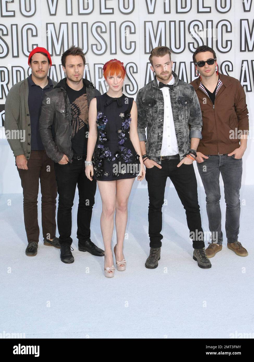 Paramore arrives at the 2010 MTV Video Music Awards held at the Nokia ...