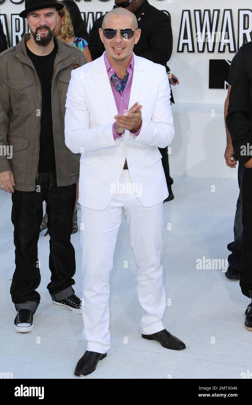 Rapper Pitbull (Armando Perez) arrives at the 2010 MTV Video Music ...