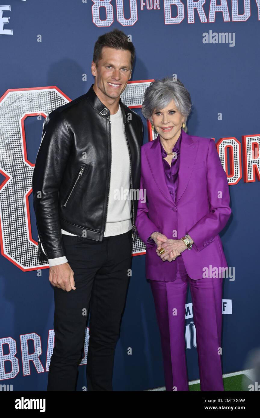 Los Angeles, USA. 31st Jan, 2023. Tom Brady & Jane Fonda at the ...