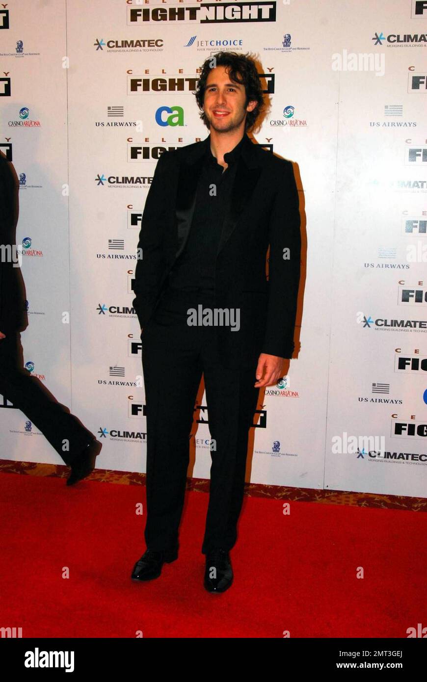 Josh Groban at Muhammad Ali's Celebrity Fight Night XV. Phoenix, AZ. 3 ...