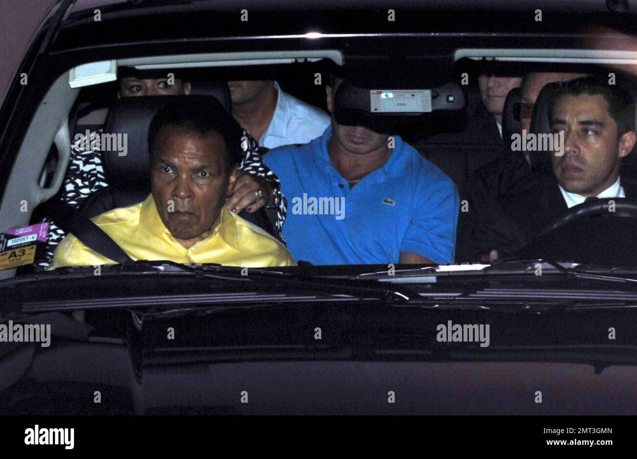 Legendary boxer Muhammad Ali attends the grand reopening of the 5th ...