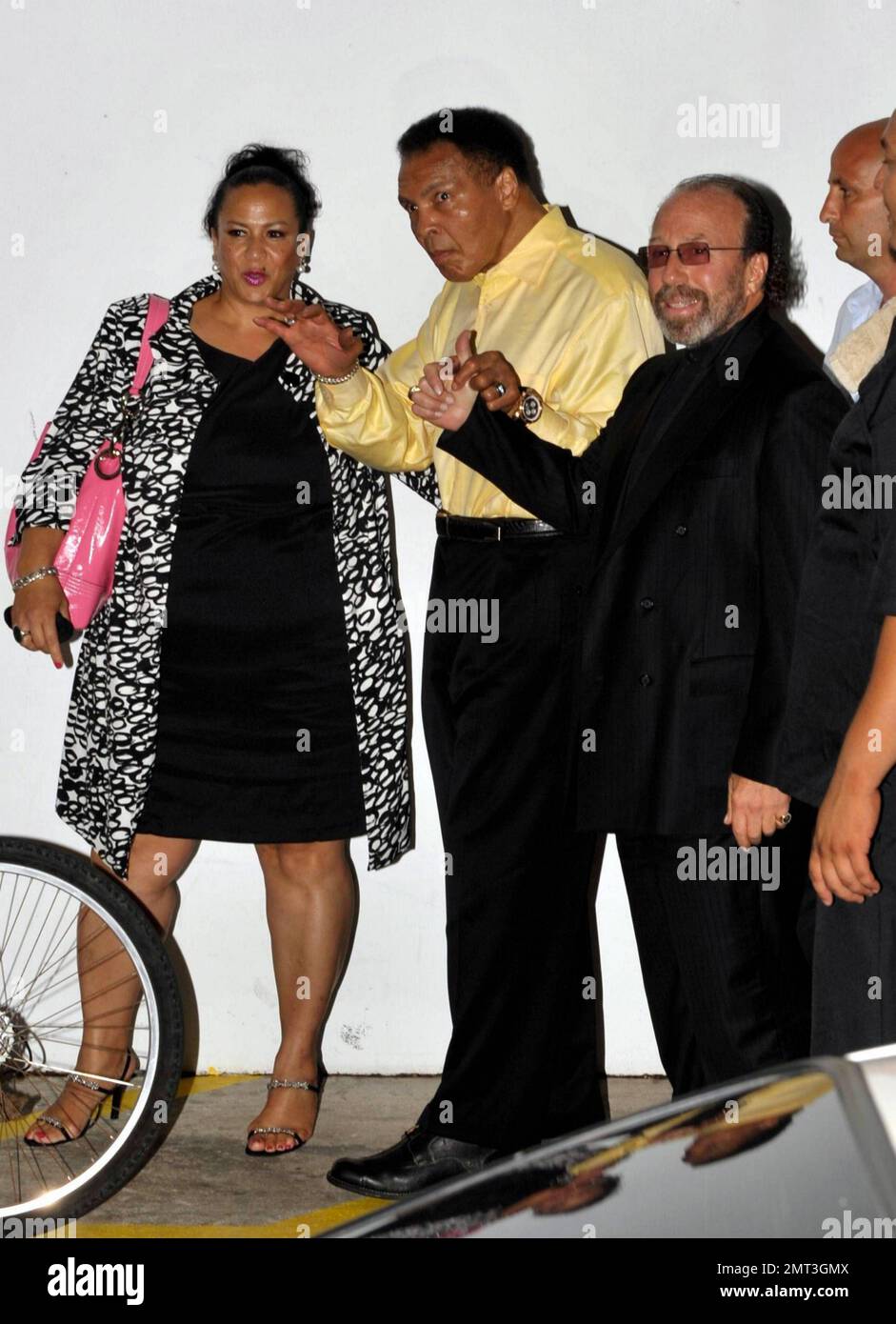 Legendary boxer Muhammad Ali attends the grand reopening of the 5th ...