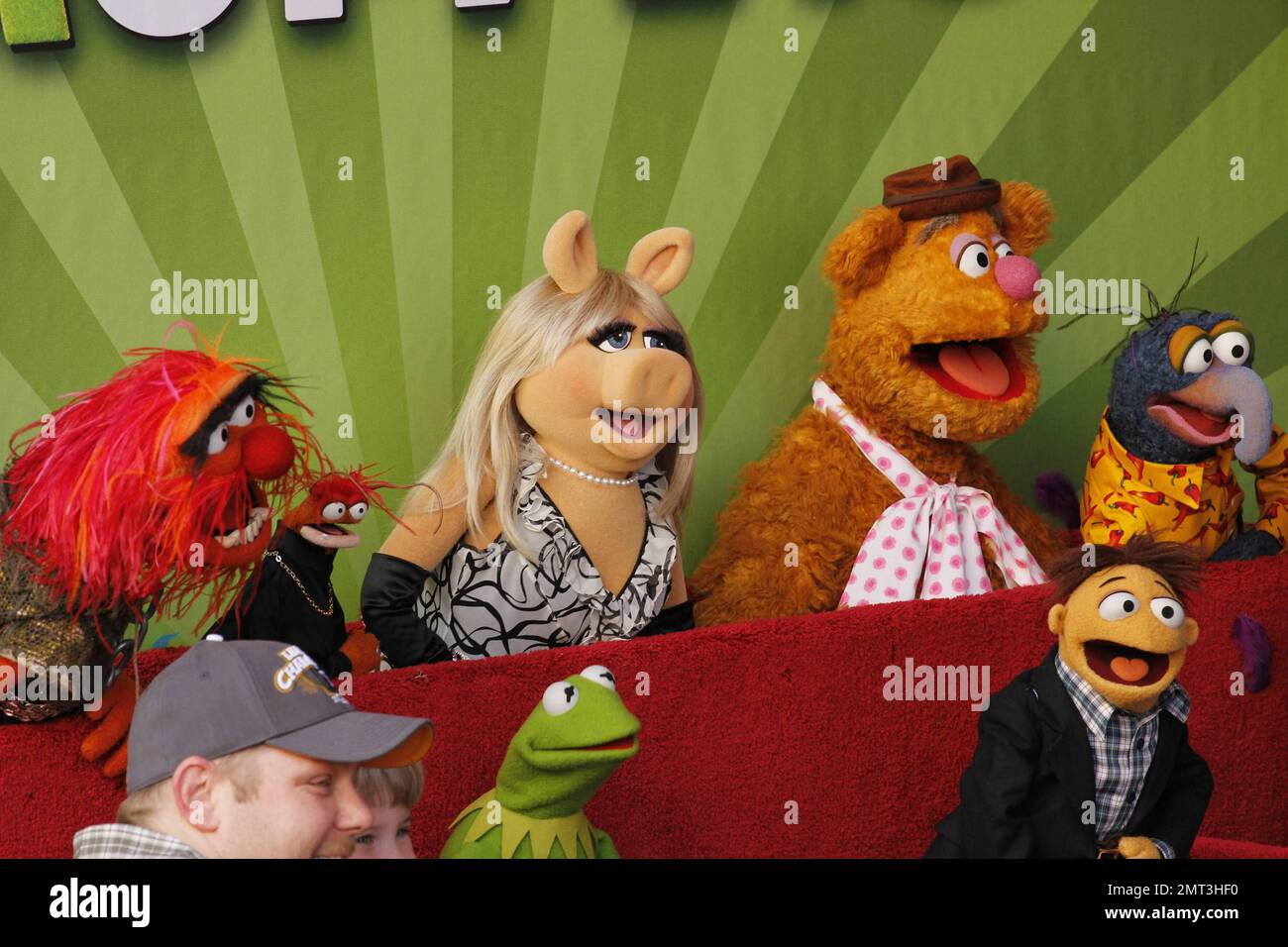 Animal, Miss Piggy, Fozzy Bear, Gonzo, Kermit the Frog and Sweetums of ...