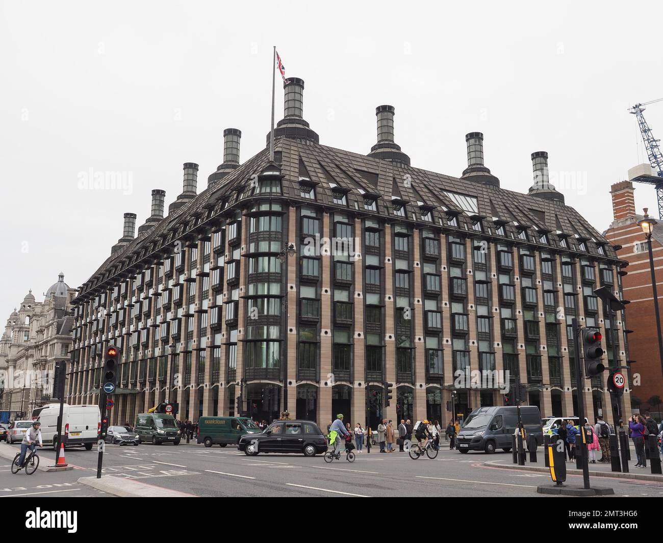 LONDON, UK - CIRCA OCTOBER 2022: Portcullis House PCH offices for ...