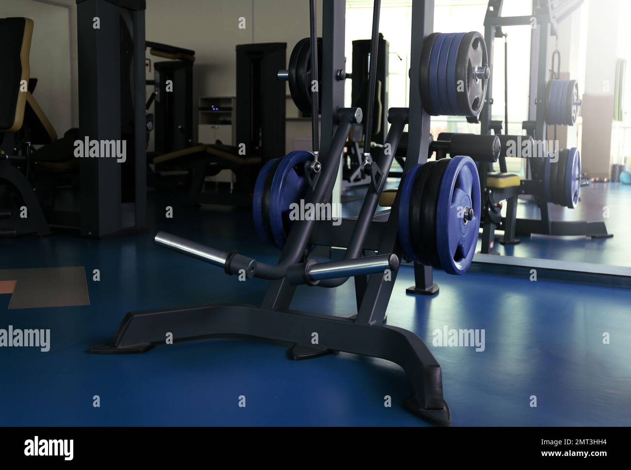 Interior of modern gym hi-res stock photography and images - Alamy