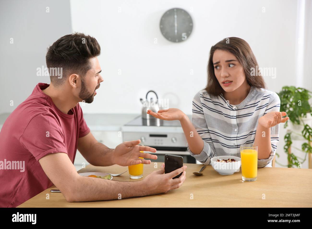 Her home problems hi-res stock photography and images - Alamy