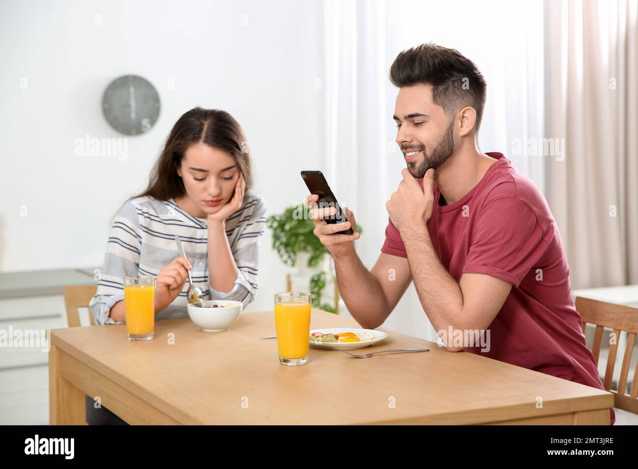 People preferring food hi-res stock photography and images - Alamy