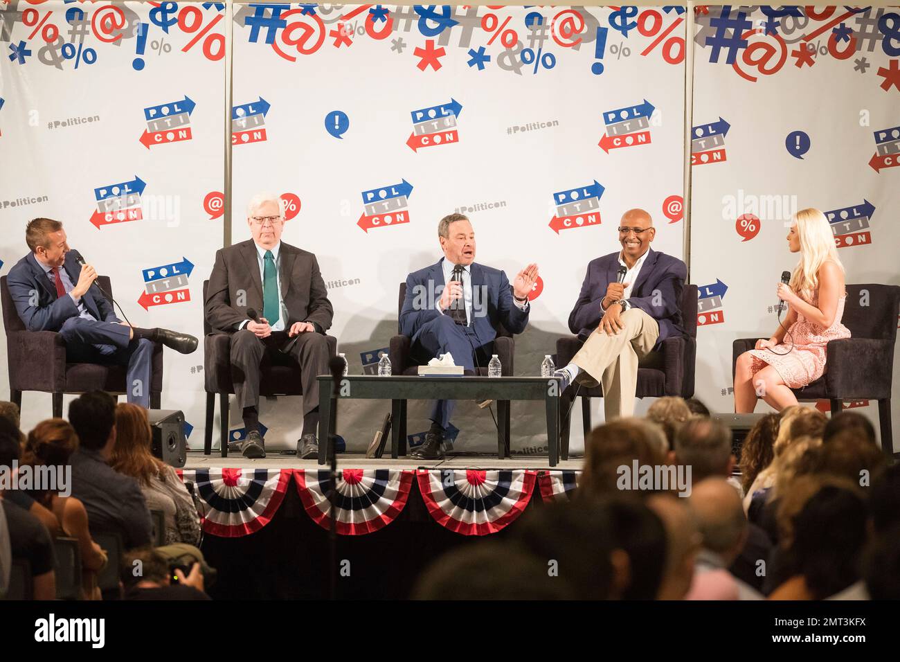 John Phillips, Dennis Prager, David Frum, Michael Steele and Tomi ...