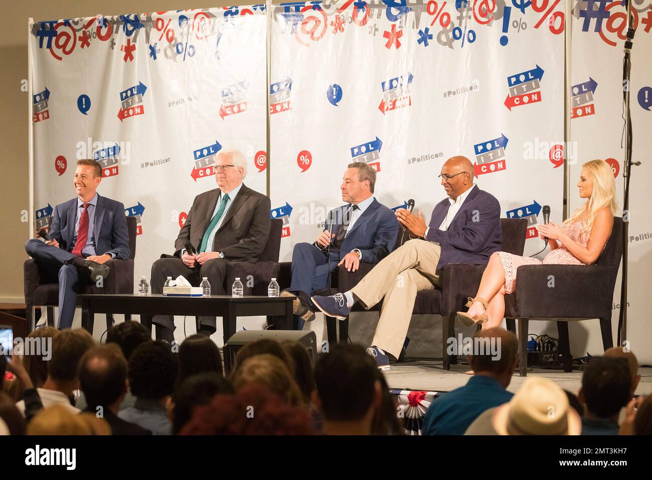 John Phillips, Dennis Prager, David Frum, Michael Steele and Tomi ...