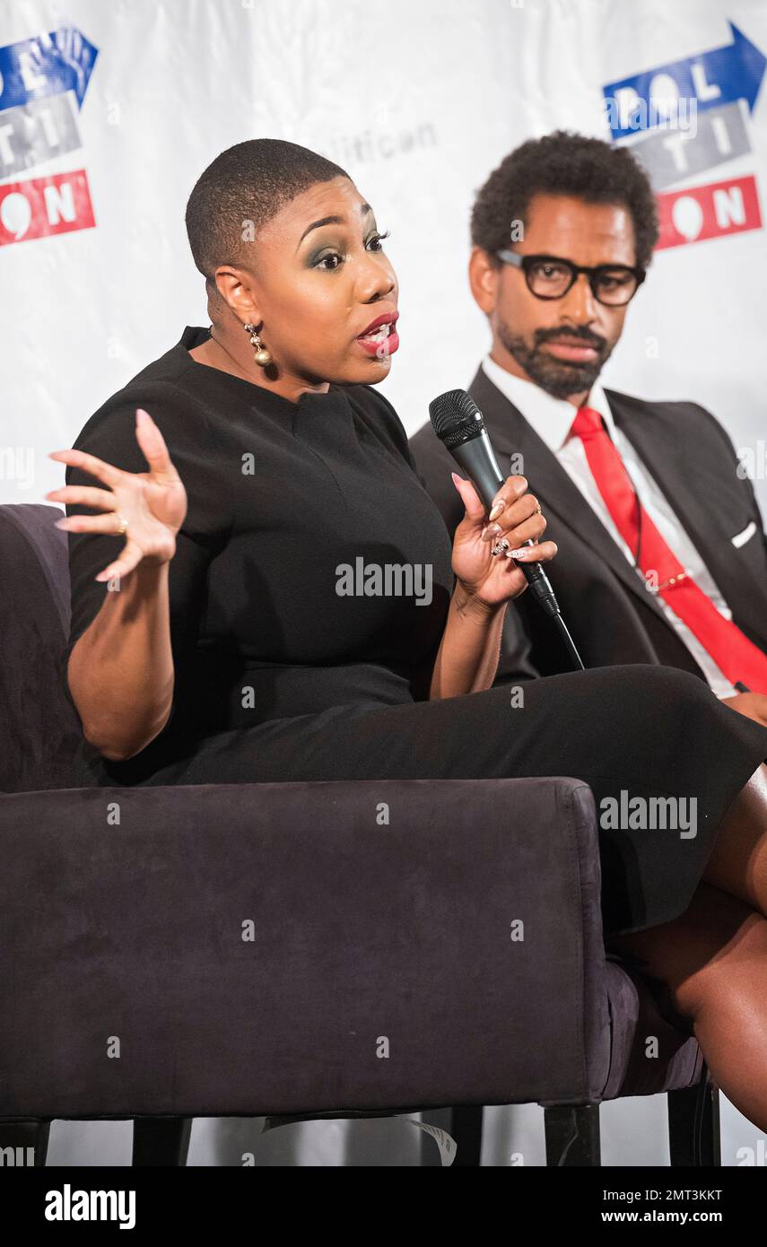 Symone Sanders attends Politicon at The Pasadena Convention Center on ...
