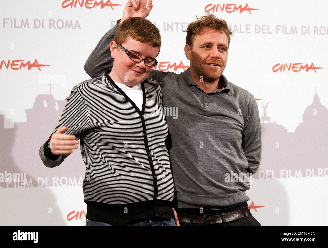 Paul Fraser and Paul Courtney at the "My Brothers" photocall during the ...
