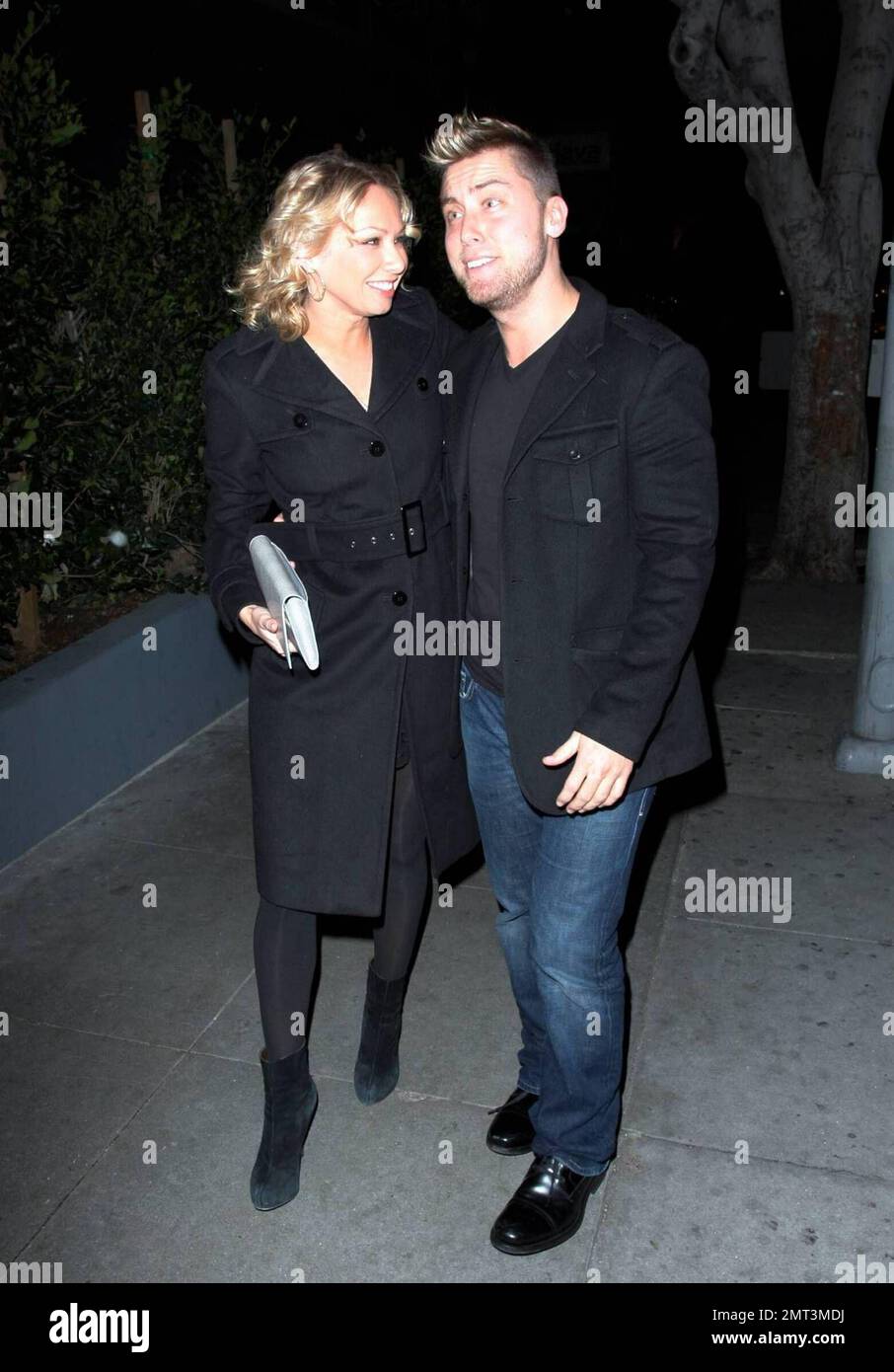 Singer and former "Dancing with the Stars" contestant Lance Bass spends ...