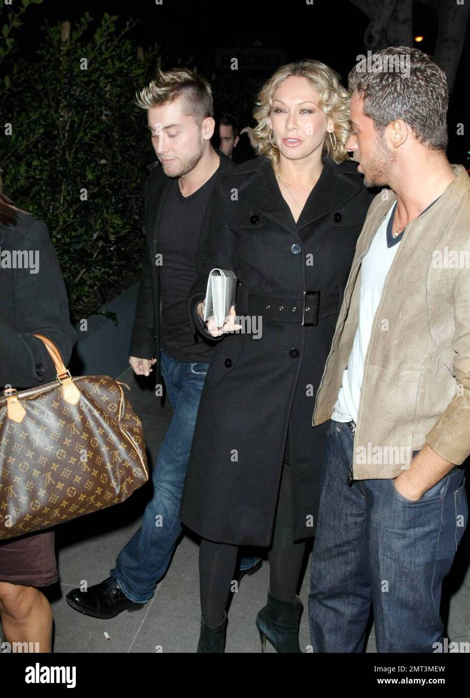 Singer and former "Dancing with the Stars" contestant Lance Bass spends ...