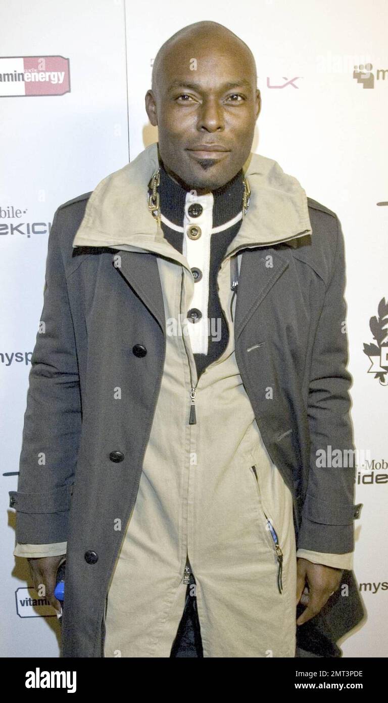 Jimmy Jean-Louis from "Heroes" on the red carpet at MySpace Nights at ...