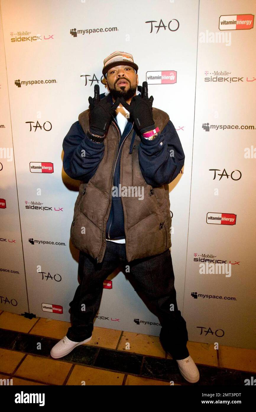 Method Man on the red carpet at MySpace Nights at TAO Park City, two ...
