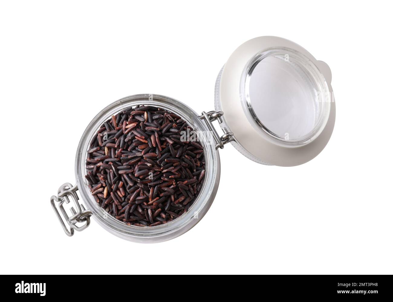 White rice in simple Cut Out Stock Images & Pictures - Alamy