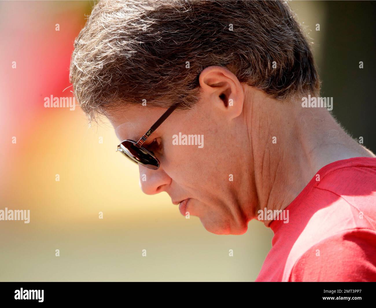 Kansas City Chiefs Owner Clark Hunt during NFL football training camp ...