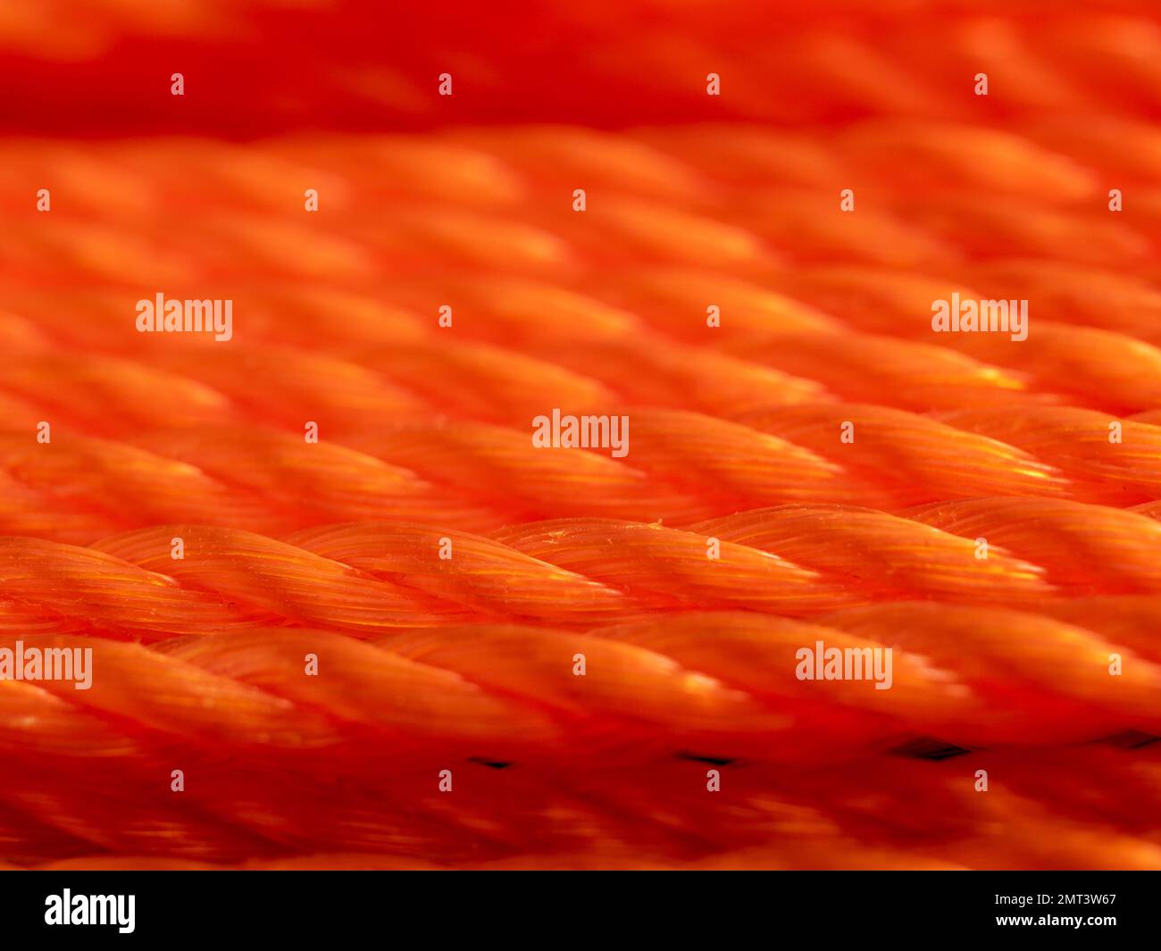 Orange rope close-up. Texture of braided rope. Orange background Stock ...