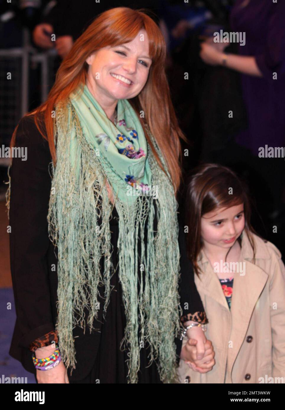 Pasty Palmer at the world premiere of "Nanny McPhee and the Big Bang ...