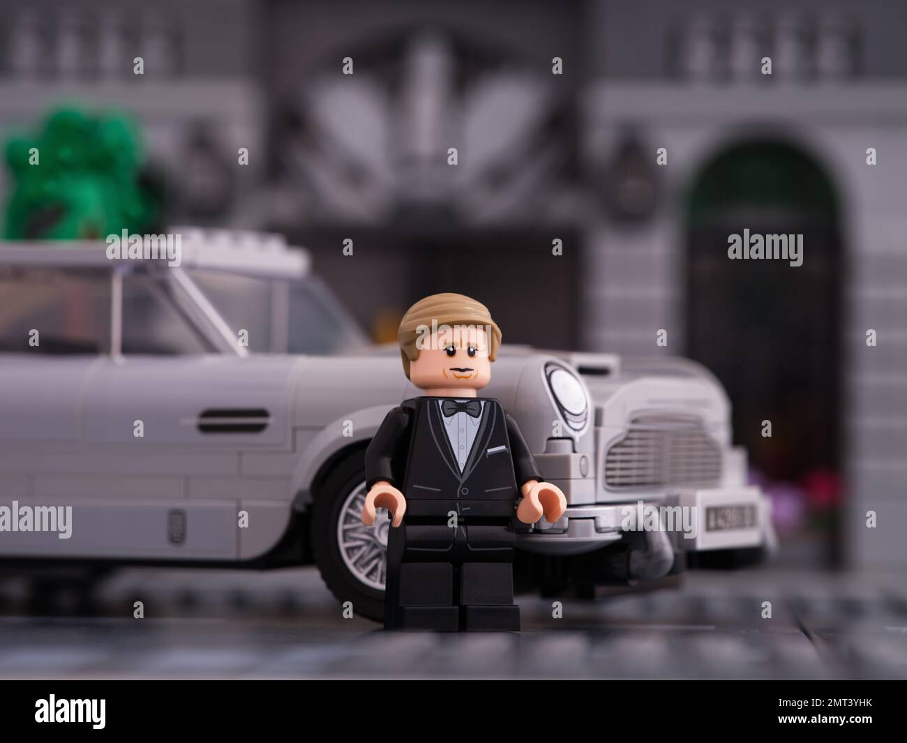 Tambov, Russian Federation - January 06, 2023 A Lego No Time to Die ...