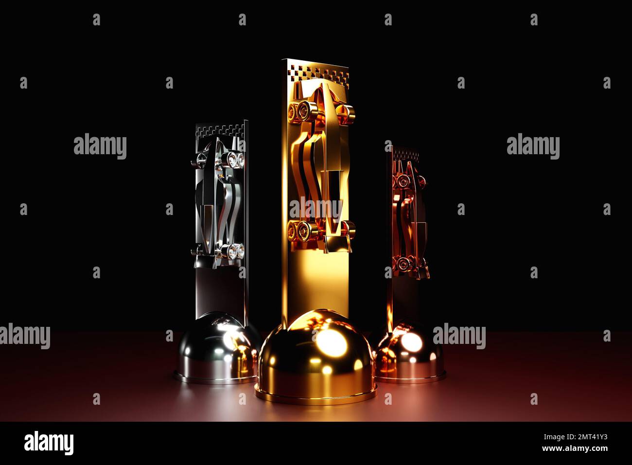 Black trophy cup icon form hi-res stock photography and images - Alamy