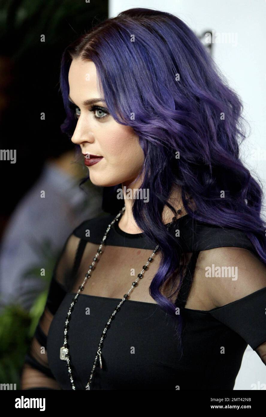Singer Katy Perry arrives at the NARM 2012 Music Biz Awards held at the ...