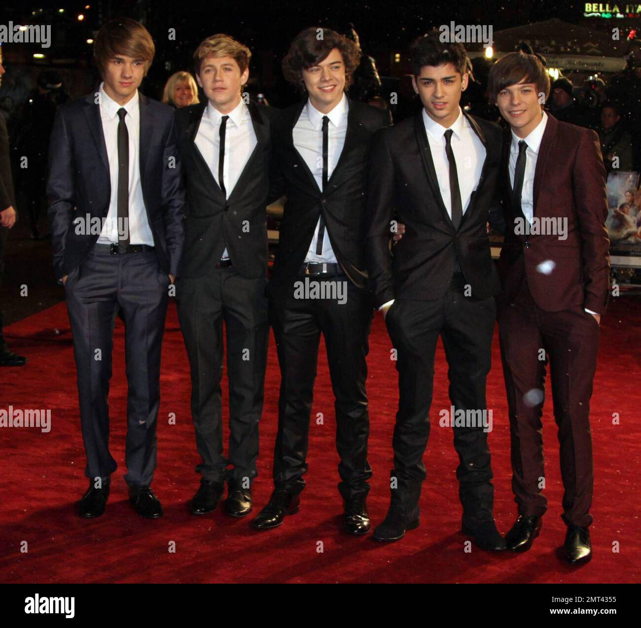 One Direction at the 2010 Royal Film Performance World Premiere of "The ...