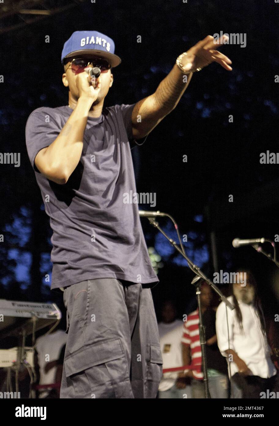 Nas, Damian Marley & Theophilus London In Concert Central Park Summer ...