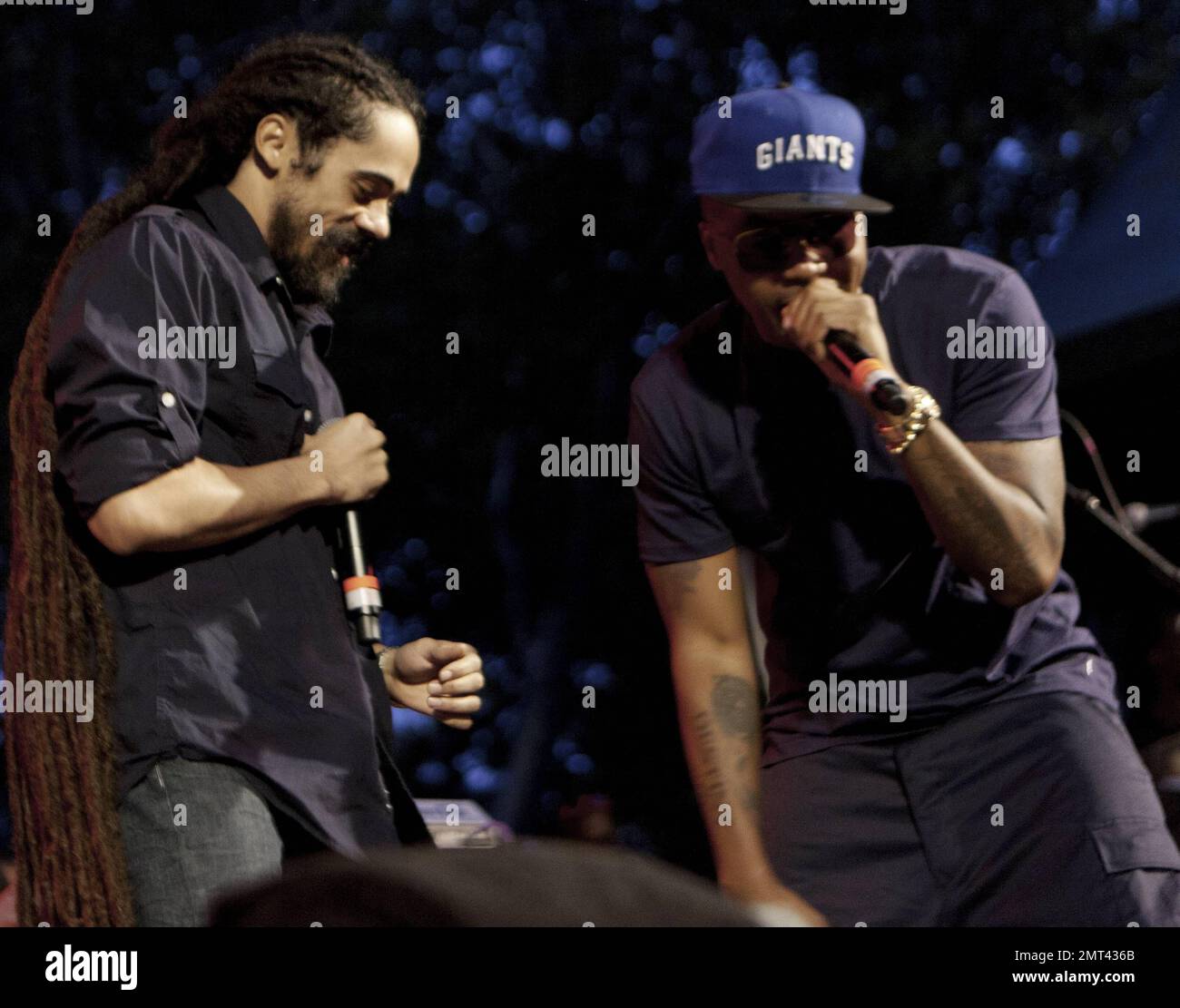 Nas, Damian Marley & Theophilus London In Concert Central Park Summer ...