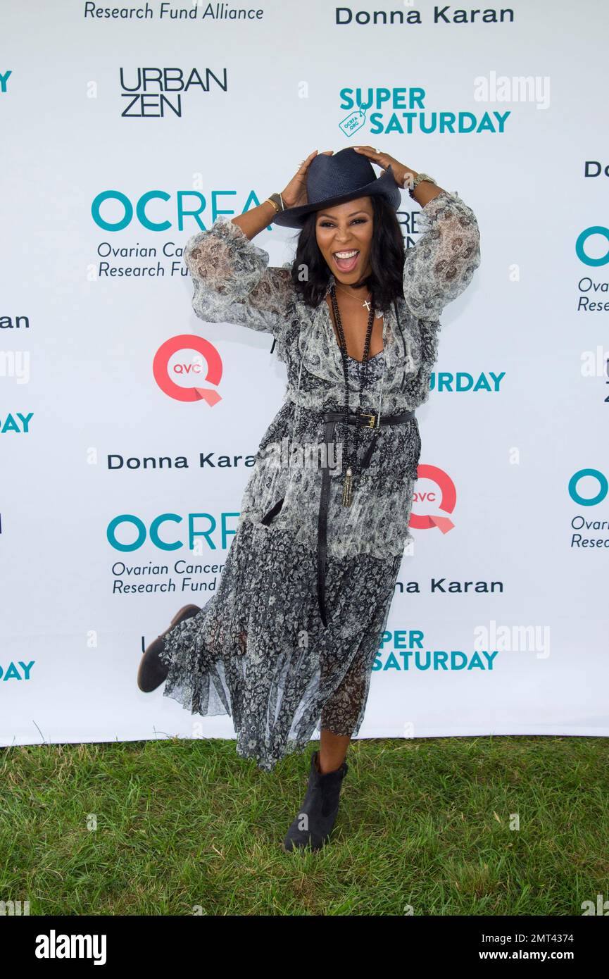 June Ambrose attends the Ovarian Cancer Research Fund Alliance's annual ...