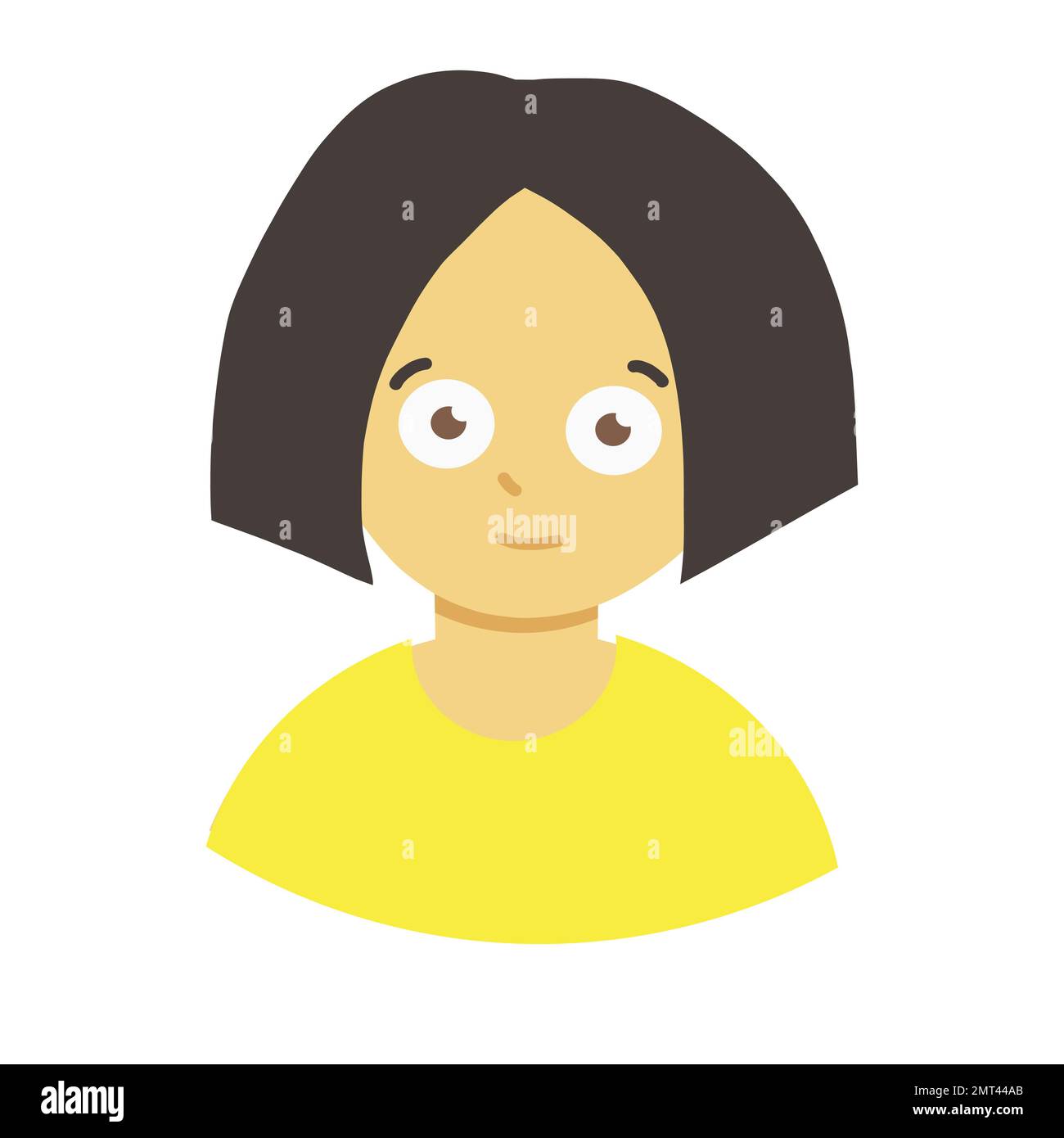 Student icon. Vector illustrations in cartoon flat style isolated on ...