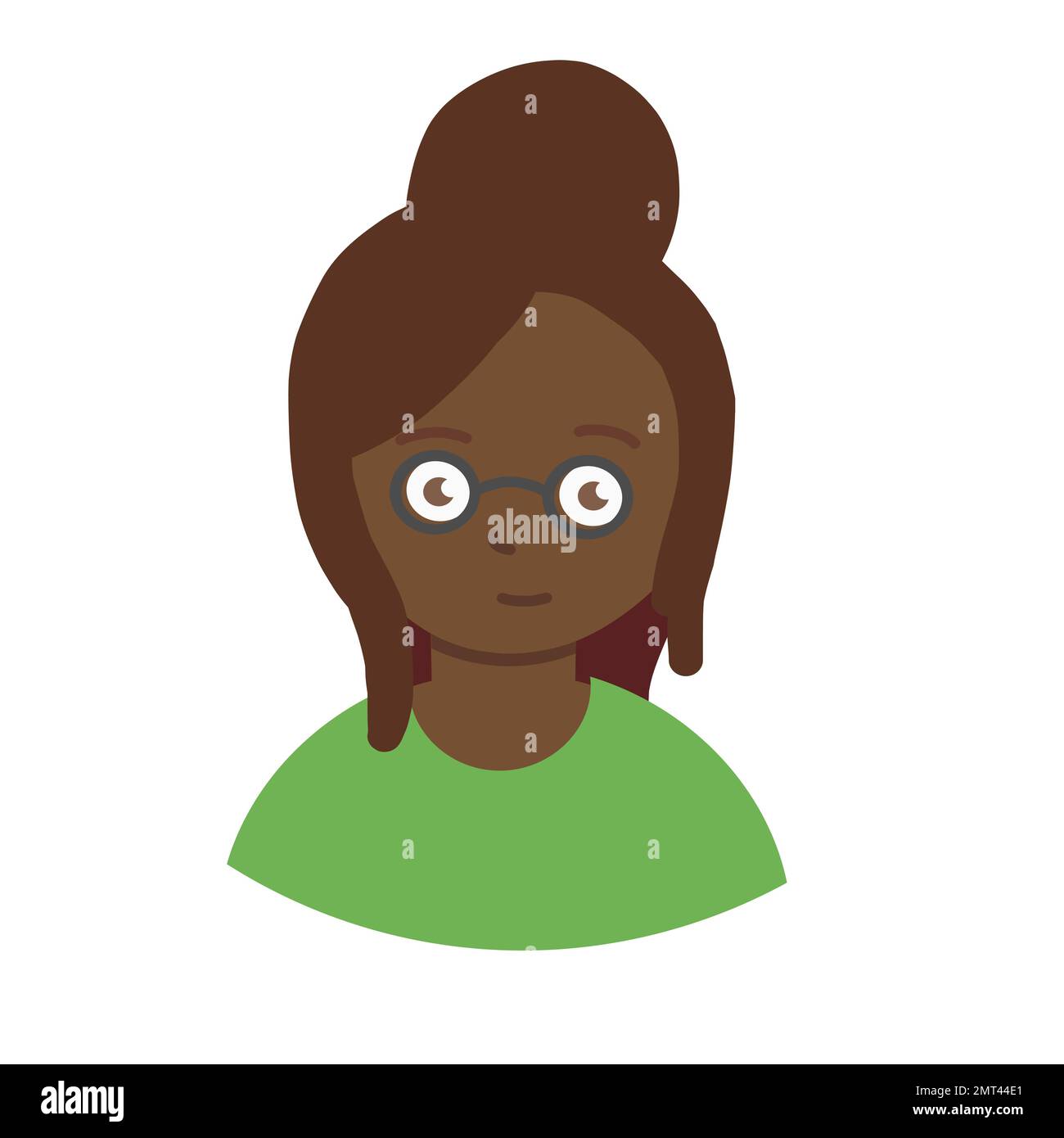 Student icon. Vector illustrations in cartoon flat style isolated on ...