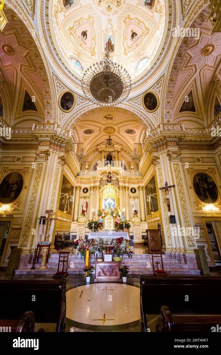 Beautiful architecture of Our Lady of Remedies Cholula Sanctuary h ...