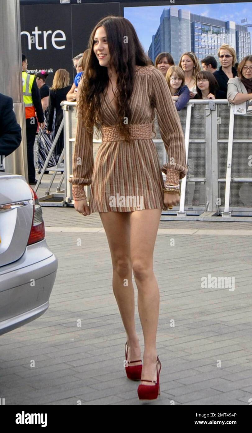 Eliza Doolittle at the National Movie Awards at Wembley Arena. London ...