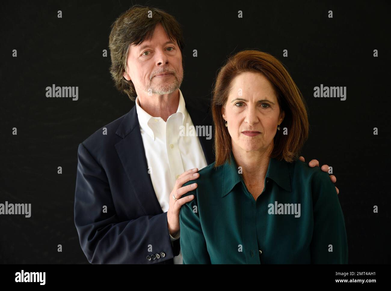 Ken Burns, left, and Lynn Novick, co-directors of the upcoming PBS ...