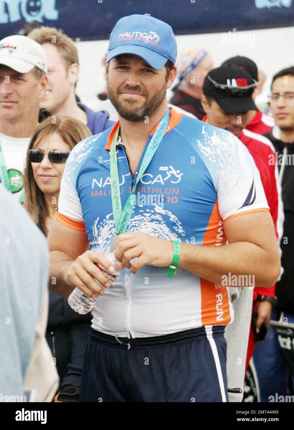 Adam Baldwin participates in the 24th Annual Nautica Malibu Triathlon ...