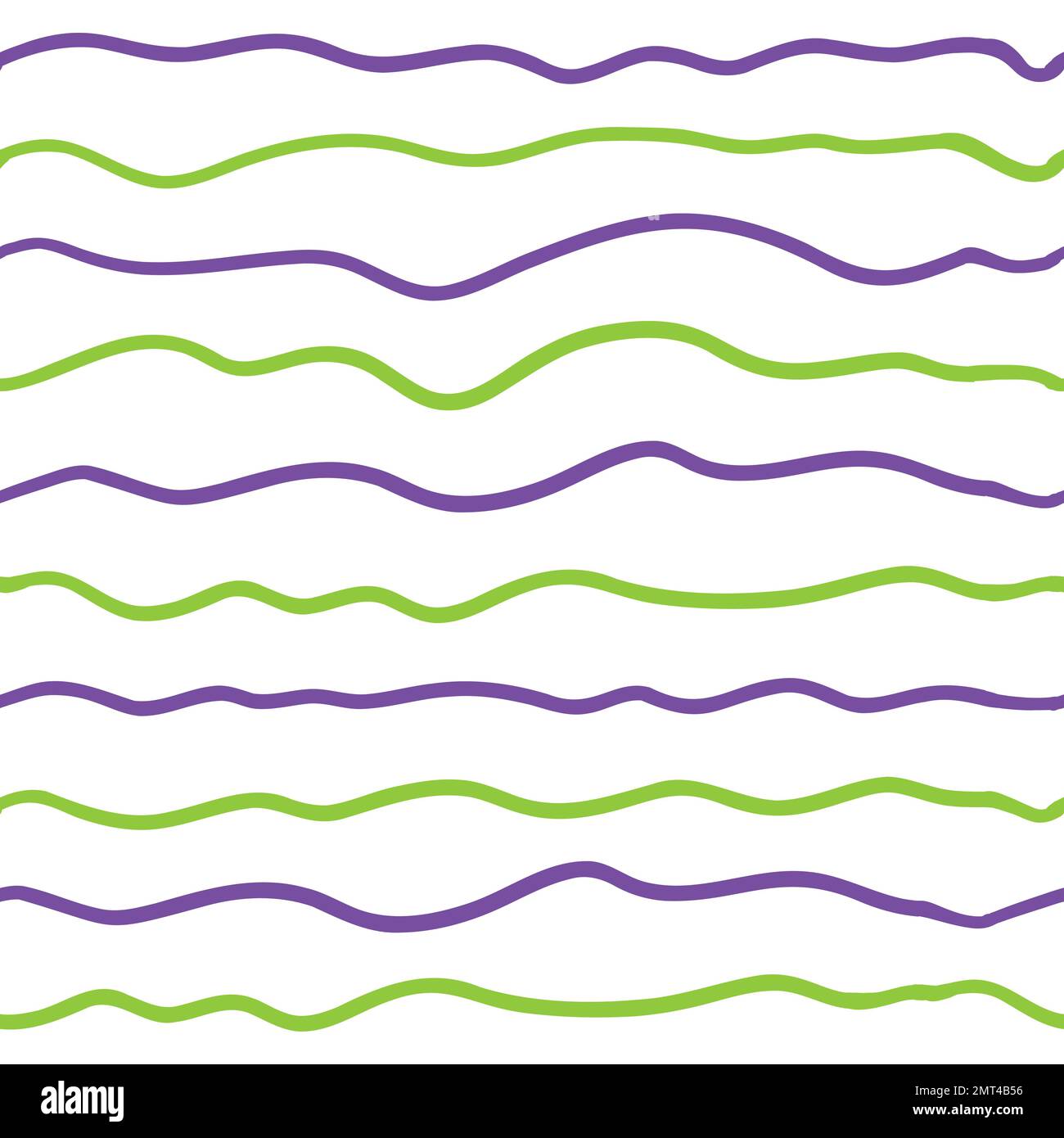 Wave line seamless pattern. Vector illustration isolated on white ...