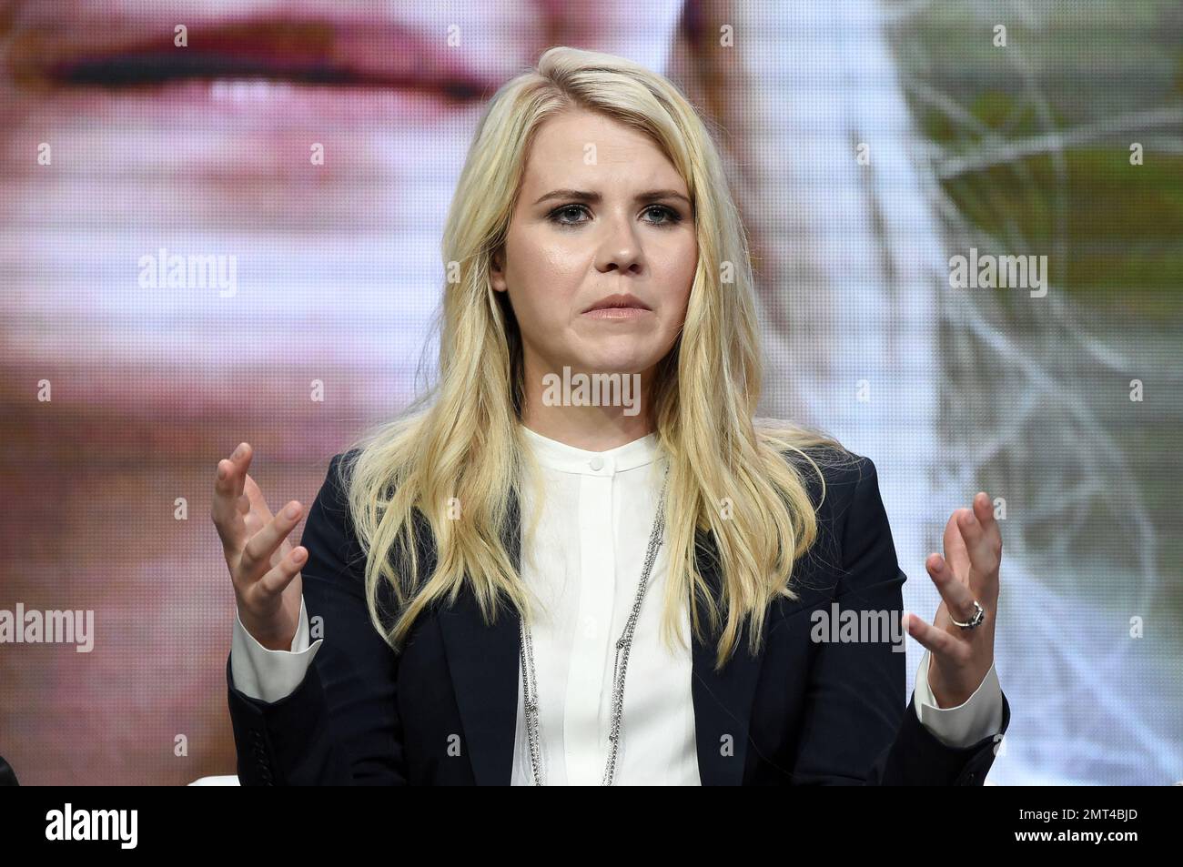 Elizabeth Smart attends the "I am Elizabeth Smart" panel during the A&E ...