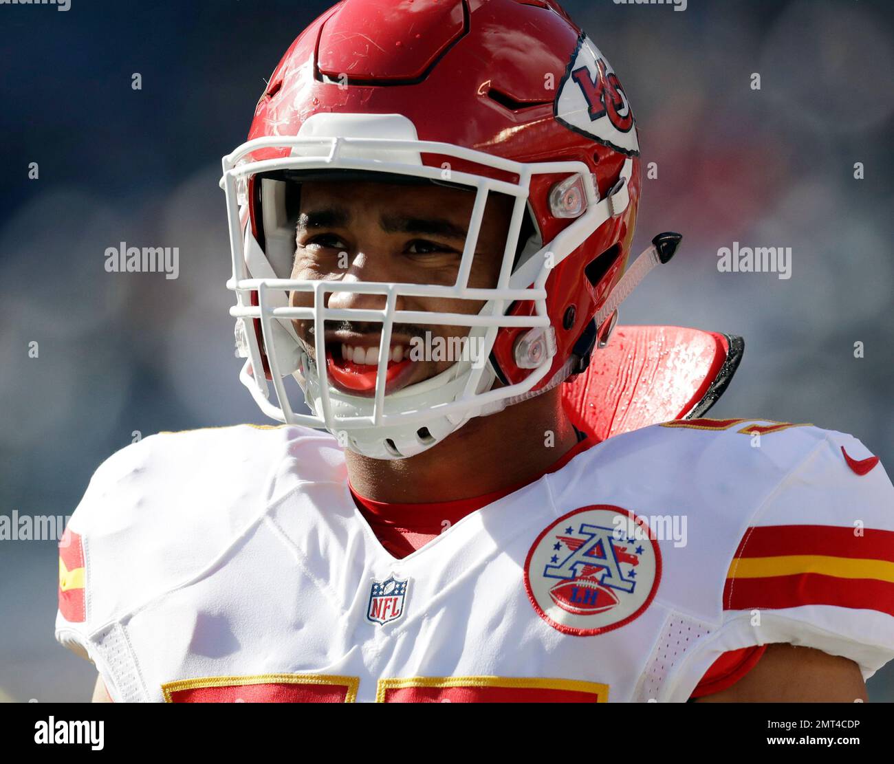 FILE - In this Jan. 1, 2017, file photo, Kansas City Chiefs linebacker ...