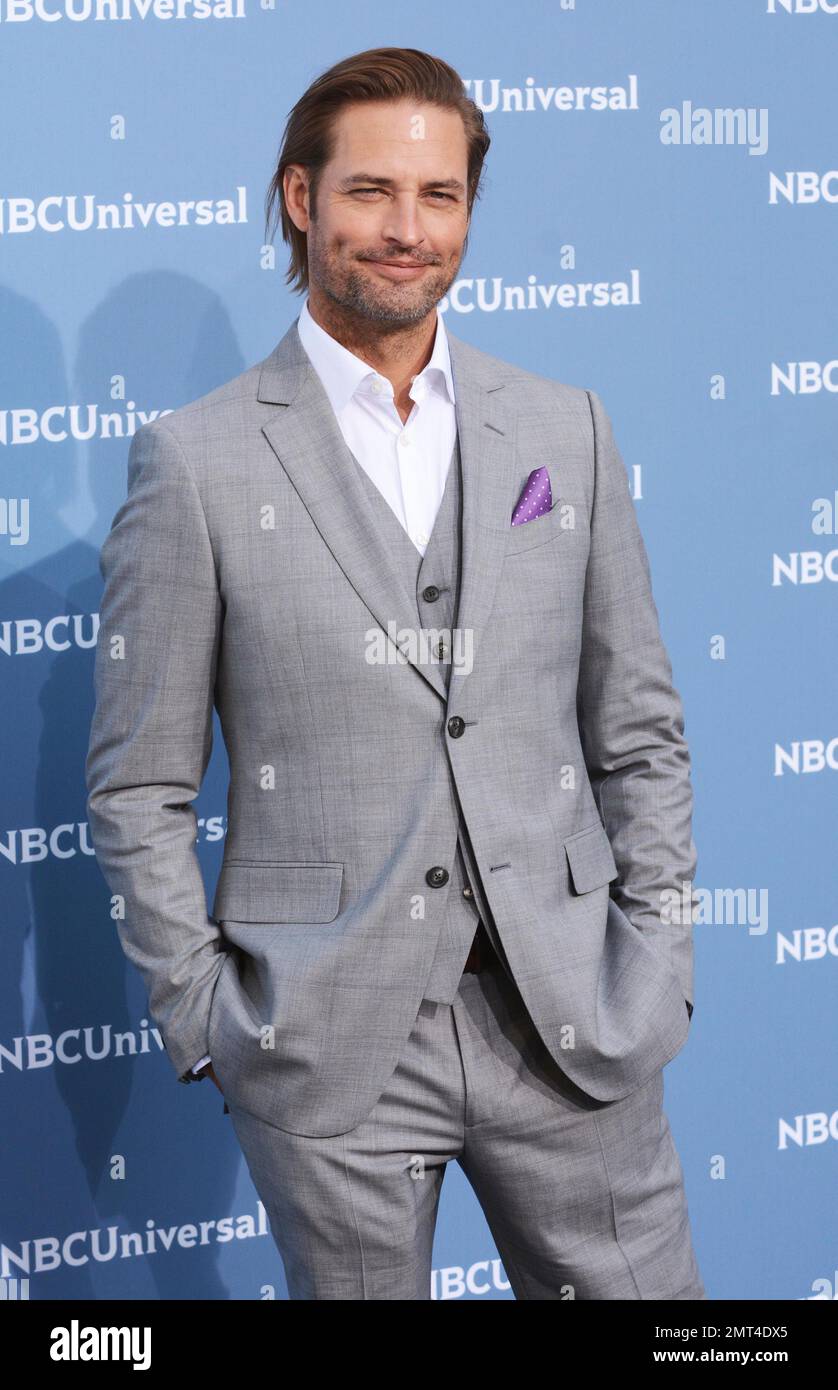 Josh Holloway at the NBCUniversal 2016 Upfront Presentation in New York ...