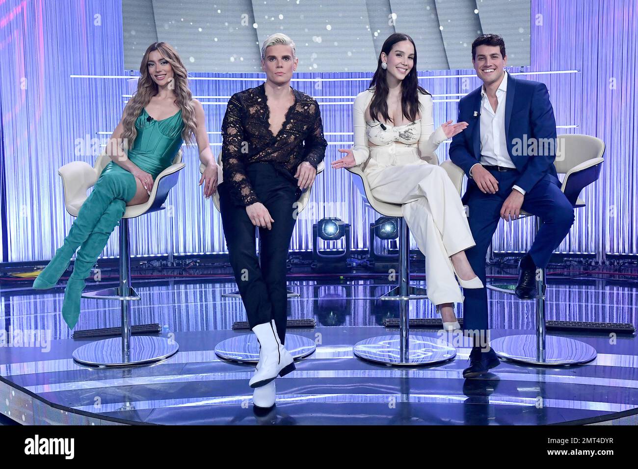 Rome, Italy. 18th Jan, 2023. Rome : Rai studios ex Dear . Fourth ...