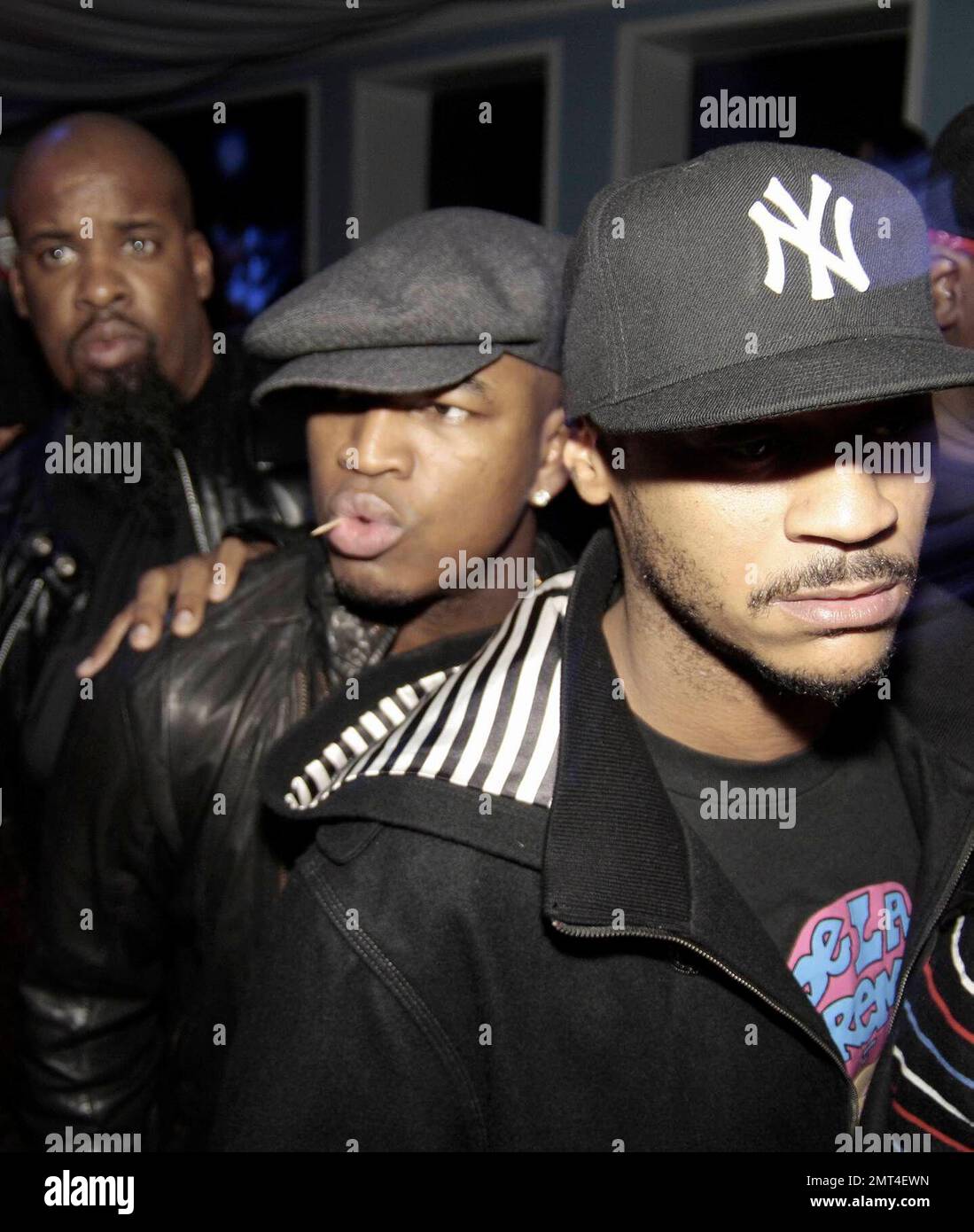 Rapper Ne-Yo parties at the nightclub Rumor after the "Monster Jam ...