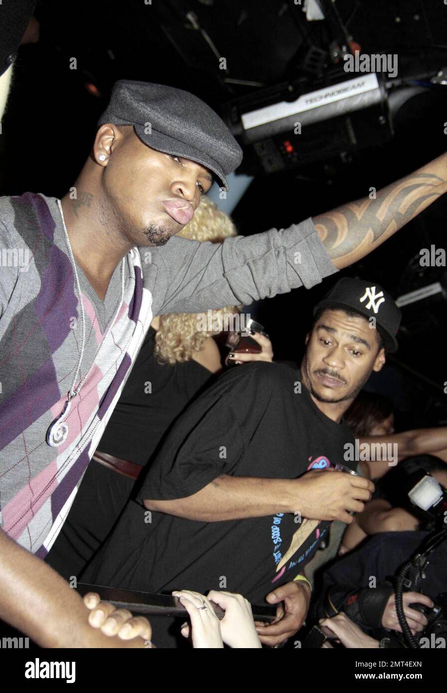 Rapper Ne-Yo parties at the nightclub Rumor after the "Monster Jam ...