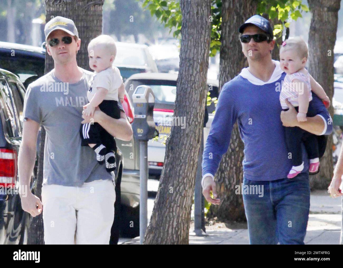 Just days before confirming their engagement, Neil Patrick Harris and ...