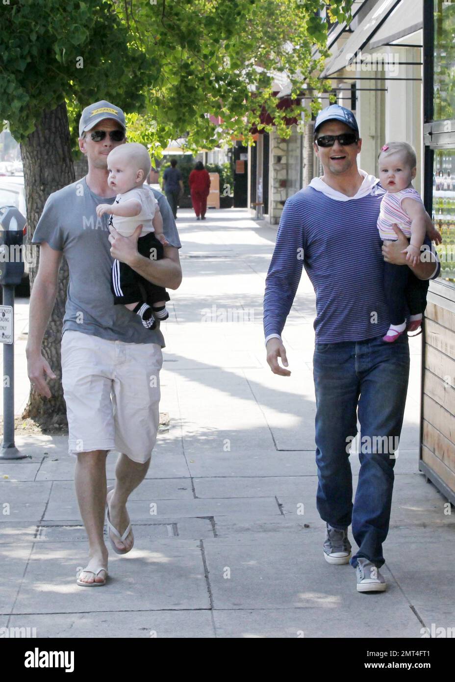 Just days before confirming their engagement, Neil Patrick Harris and ...