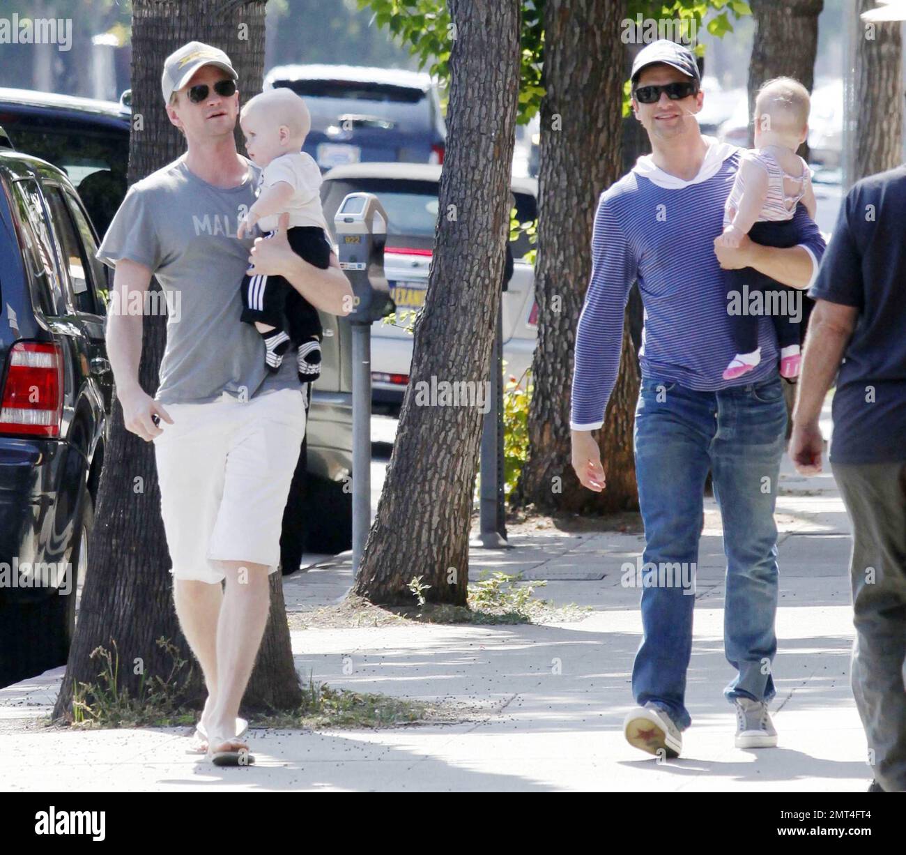 Just days before confirming their engagement, Neil Patrick Harris and ...
