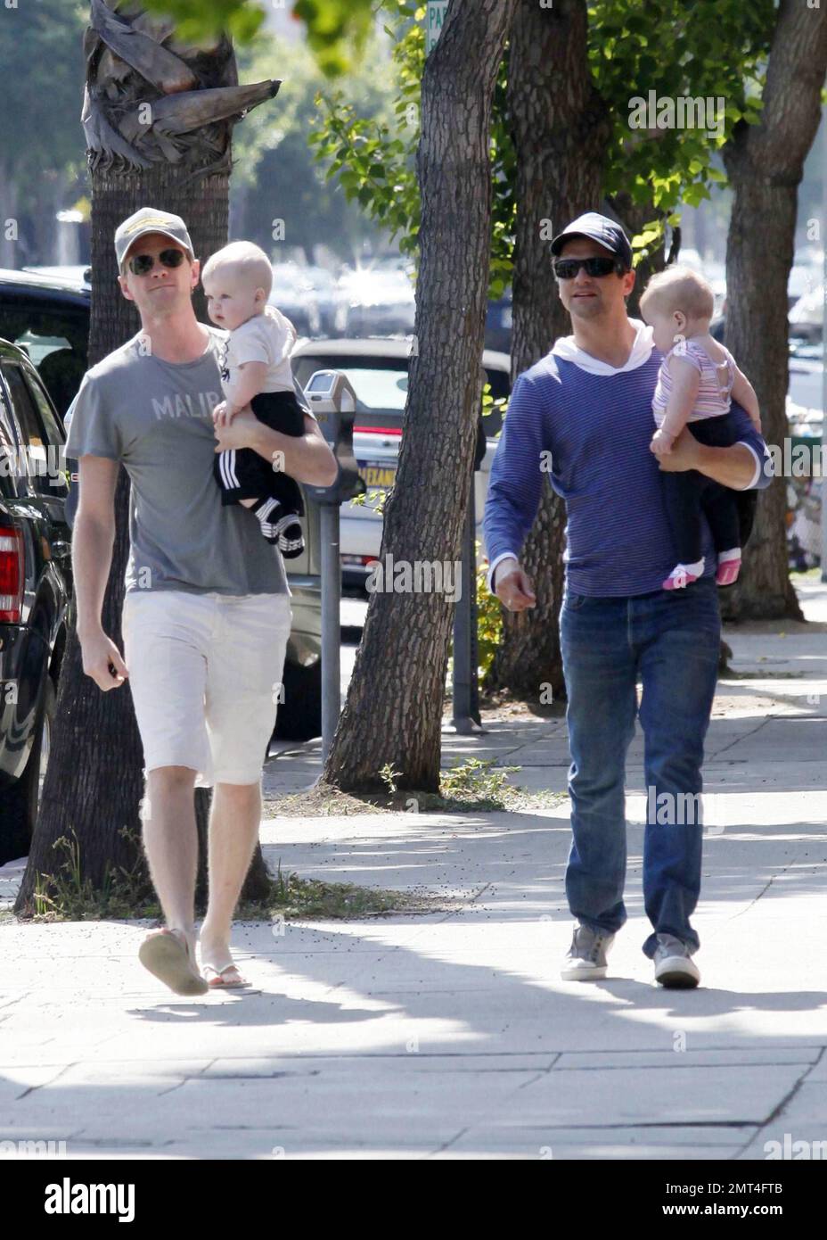 Just days before confirming their engagement, Neil Patrick Harris and ...