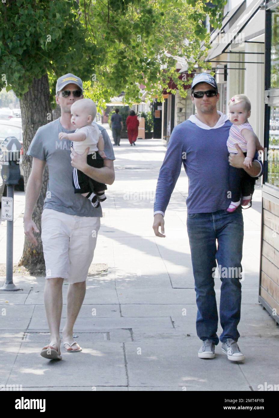 Just days before confirming their engagement, Neil Patrick Harris and ...