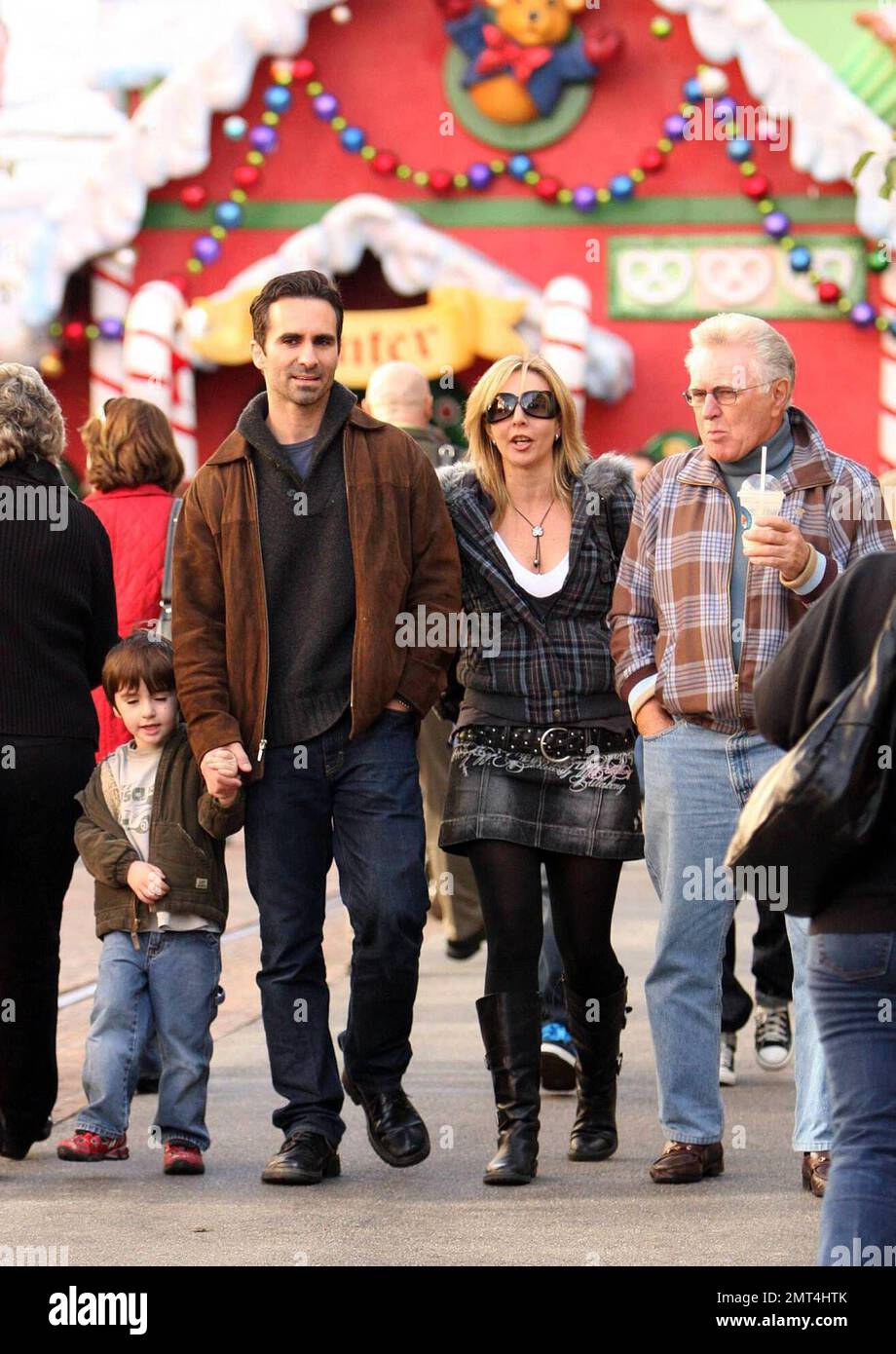 Exclusive!! Actor Nestor Carbonell and his family visited The Grove for ...